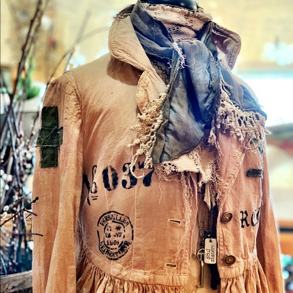 Vintage 316 | Jackets & Coats | Sold Old World Linen Jacket | Poshmark